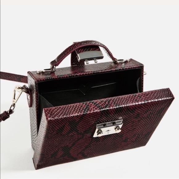 Zara | Bags | Zara Minaudiere Briefcase | Poshmark